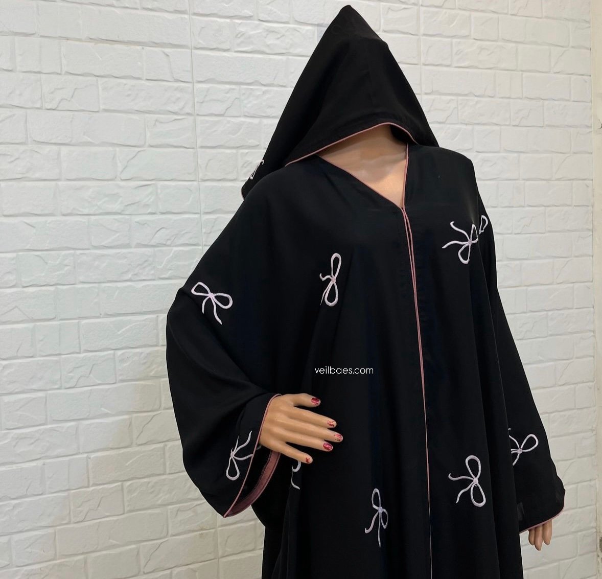 Bow Abaya / Coquette Abaya - veilbaes.com